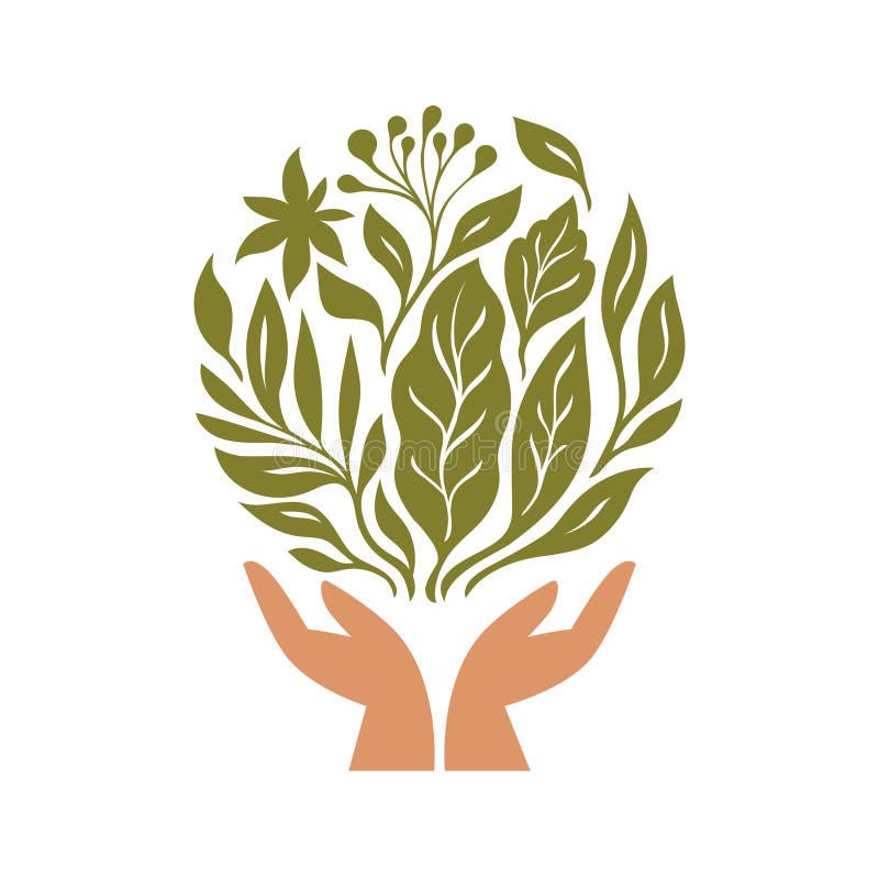 Logo Tree. Eco Earth Day Concept. Nature Concept. Nature Conservation ...