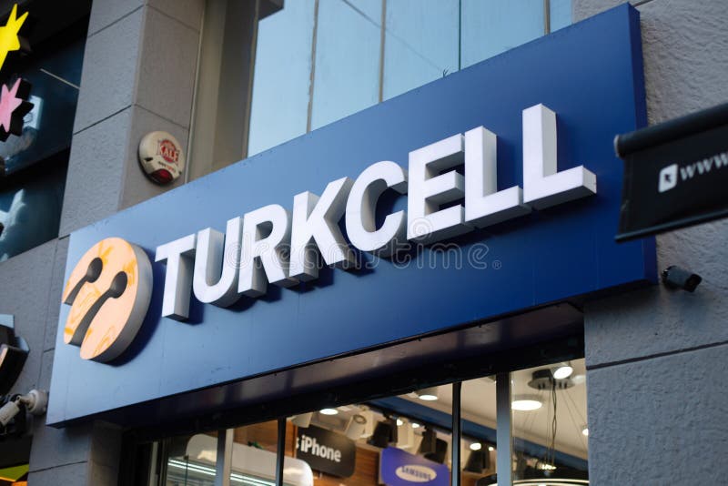 Logo of Turkcell, Cellular Communication Operator Editorial Image ...