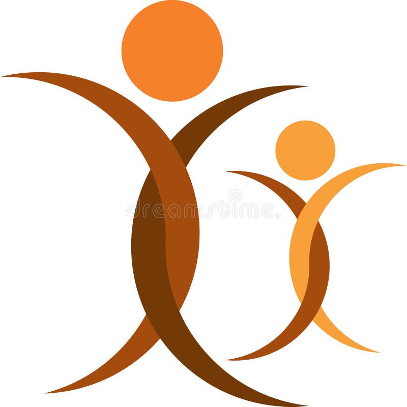 Logo umano illustrazione vettoriale. Illustrazione di campagna - 38824588