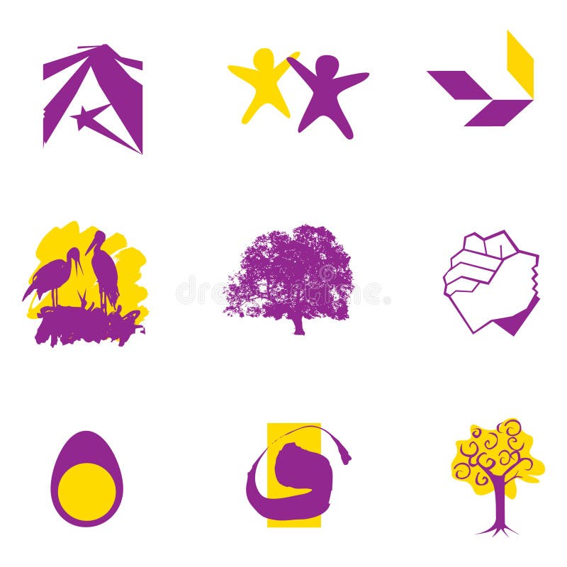 Logo Union & Growth Symbols Stock Vector - Illustration of ...