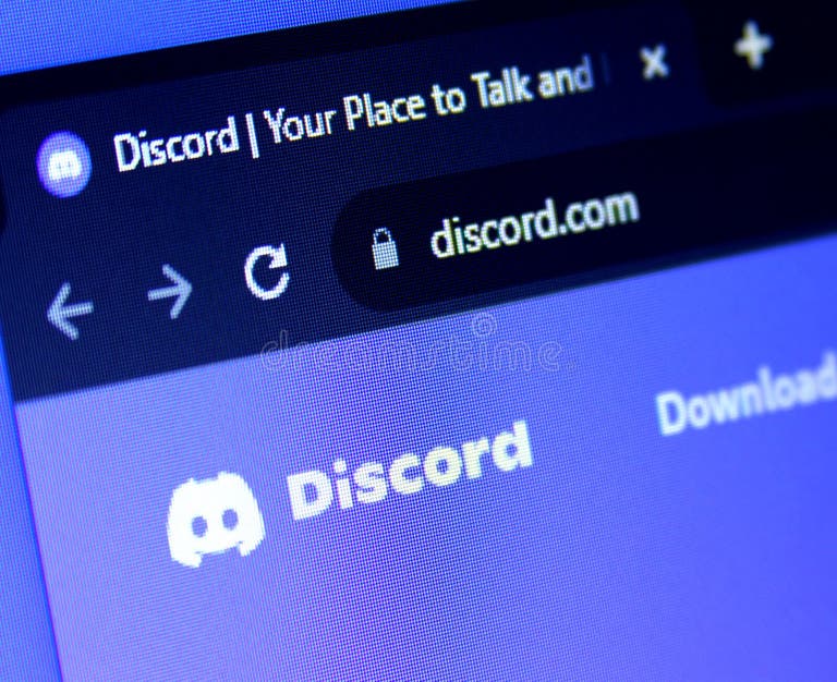 Discord platform logo editorial image. Image of messaging - 298338080