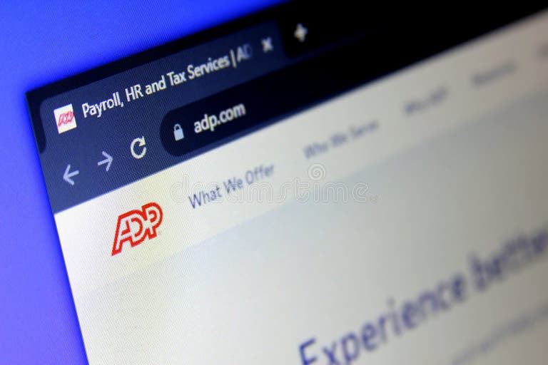 ADP, Automatic Data Processing Editorial Photo - Image of data, public ...