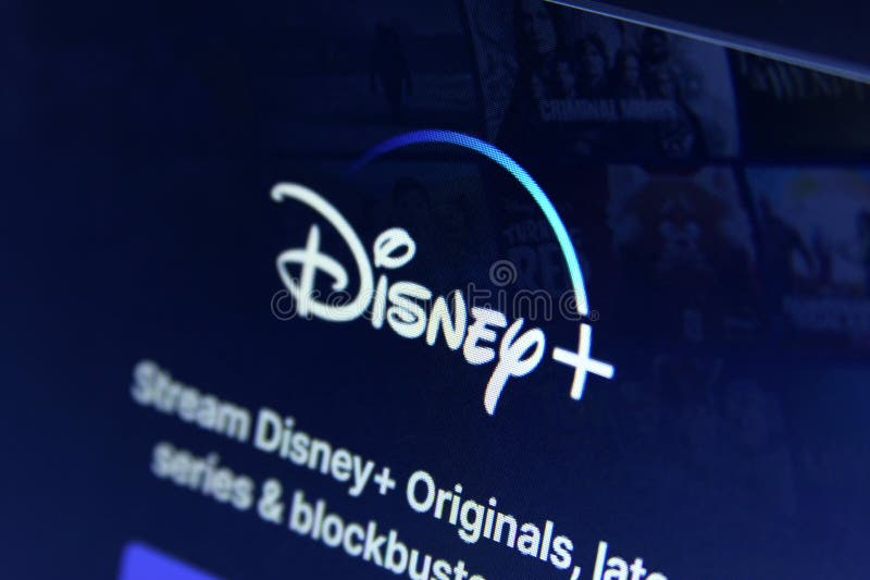 Disney Plus logo editorial stock image. Illustration of streaming ...