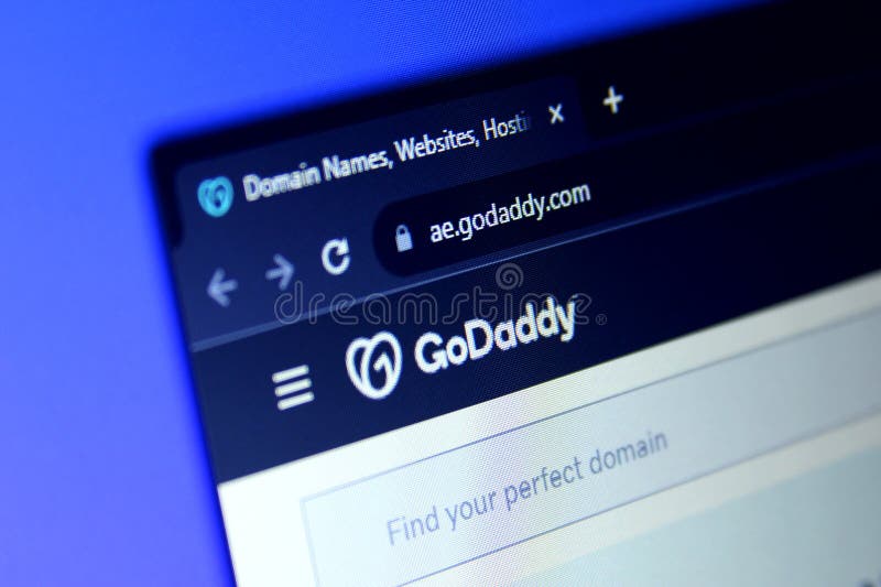 GoDaddy Internet Company Logo Editorial Stock Image - Image of brands ...