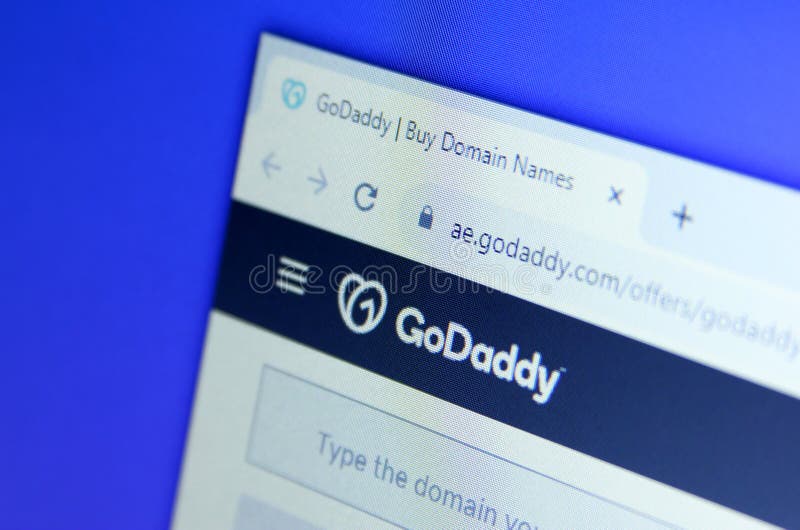 GoDaddy Internet Company Logo Editorial Stock Image - Image of brands ...