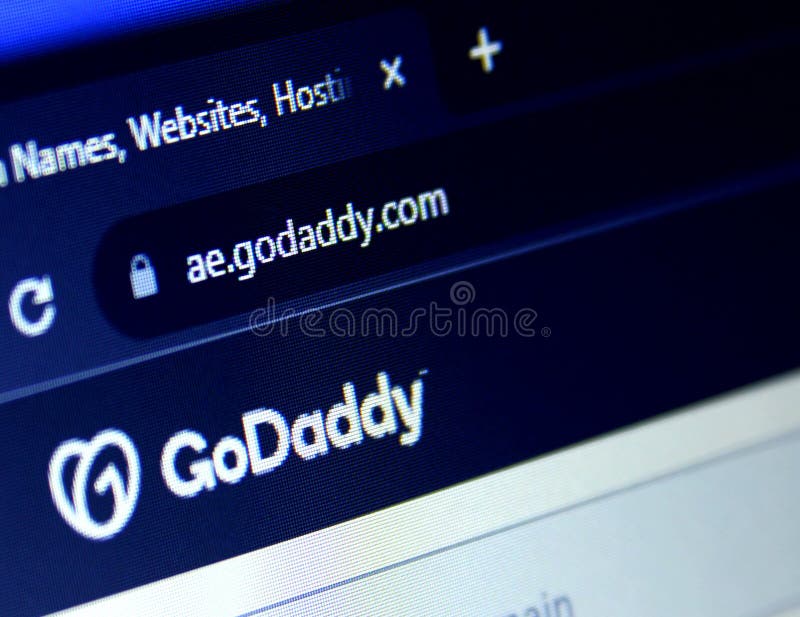 GoDaddy Internet Company Logo Editorial Stock Image - Image of brands ...