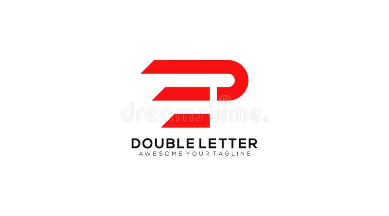 Letter EP Icon Logo Design Vector Template Stock Vector - Illustration ...
