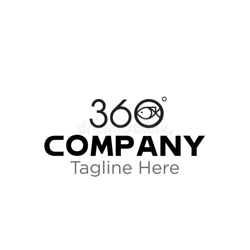 360 Logo Vector. Design Element. Logo Template Vector Graphic Stock ...