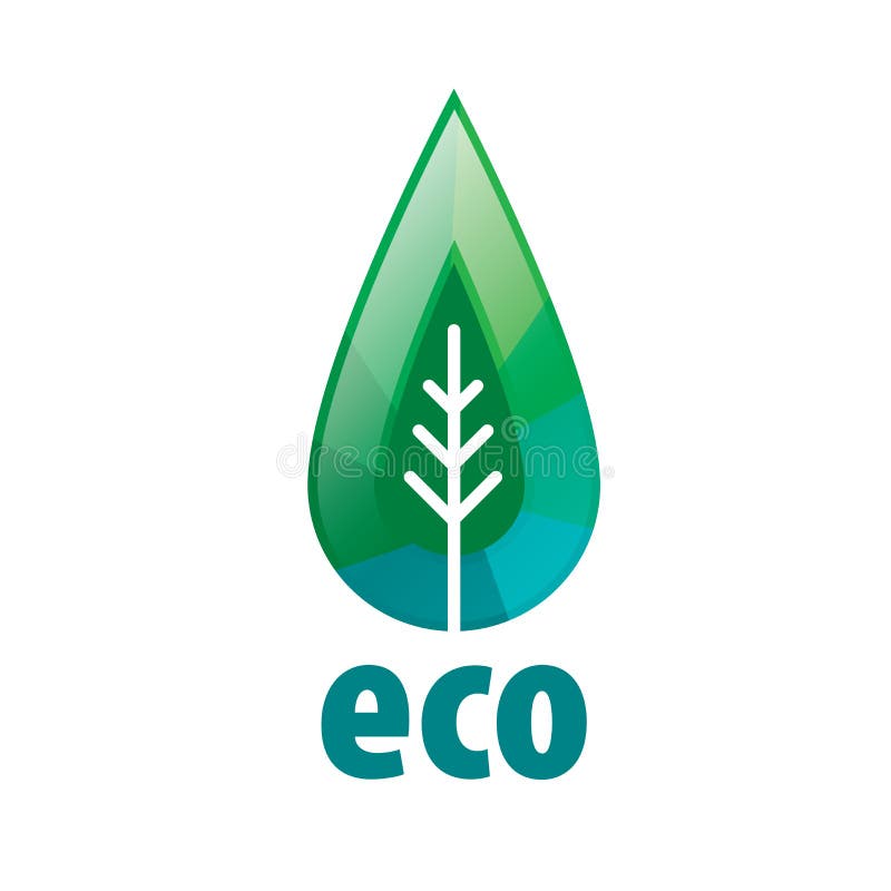 Logo vector eco stock vector. Illustration of clean - 125868147