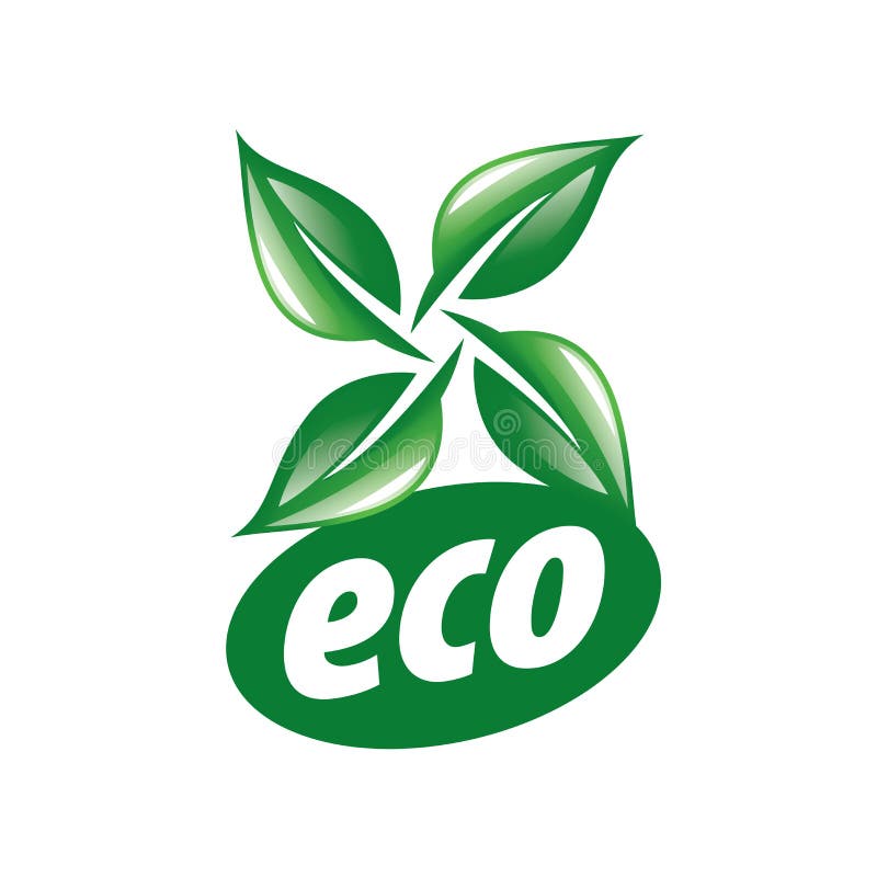 Logo vector eco stock vector. Illustration of farm, environmental ...