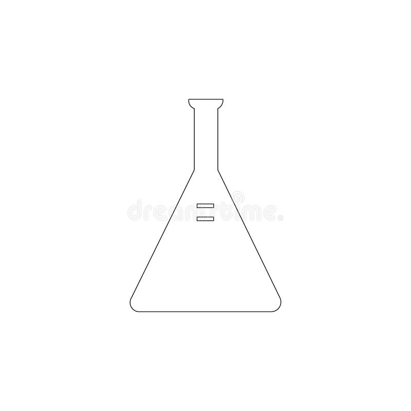 Logo Vector Erlenmeyer Template Design Stock Illustration ...