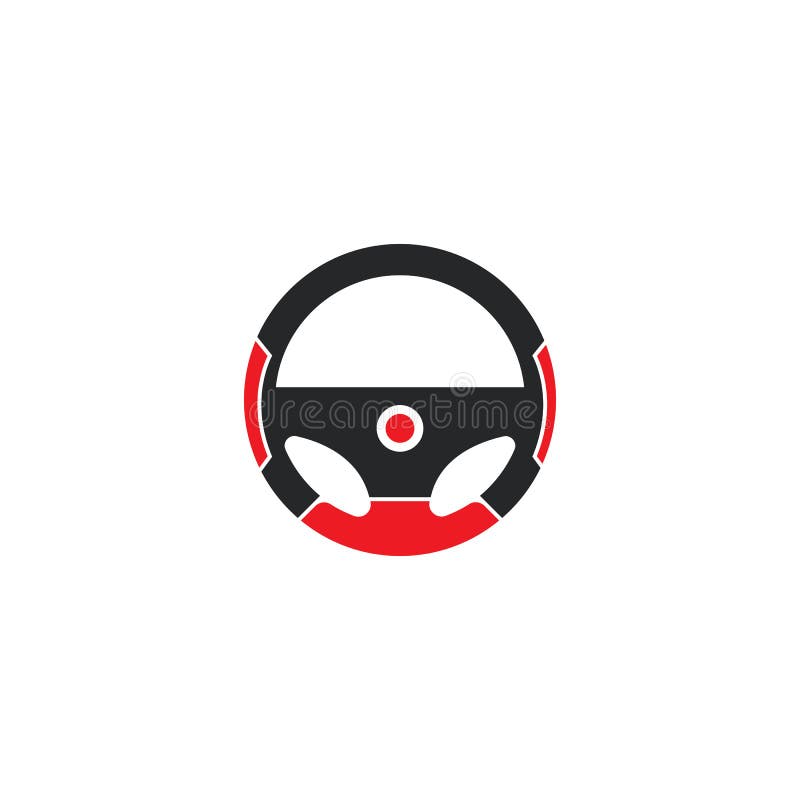 Logo vectoriel du volant. illustration de vecteur. Illustration du ...