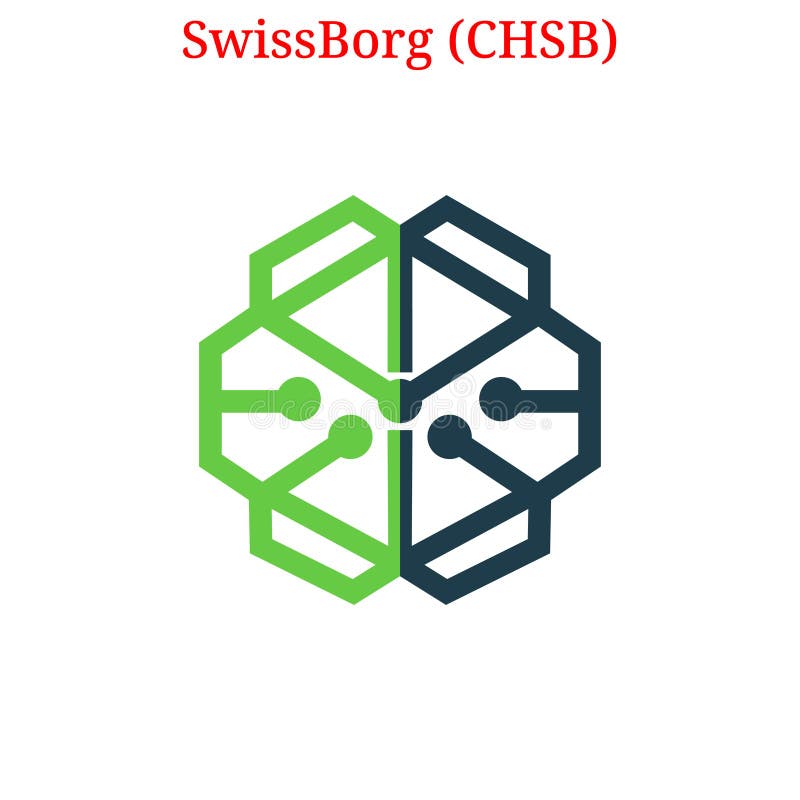 Logo Vektor SwissBorg CHSB vektor abbildung. Illustration von zeichen ...