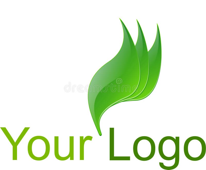 Logo vert illustration stock. Illustration du agriculture - 15577620