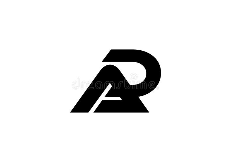 Latter AD logo stock vector. Illustration of custom - 224207287