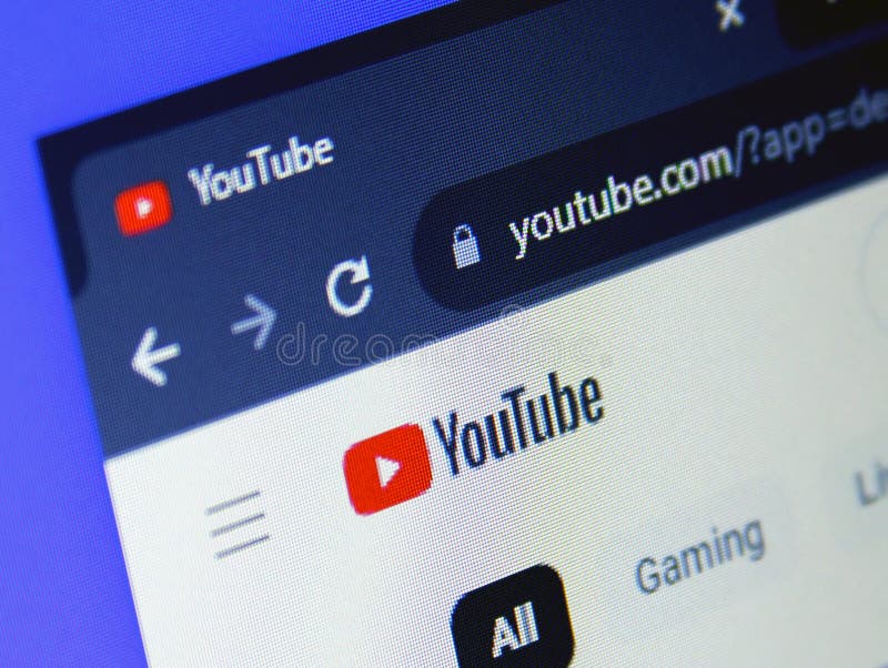 Youtube logo editorial stock photo. Image of communication - 94089073