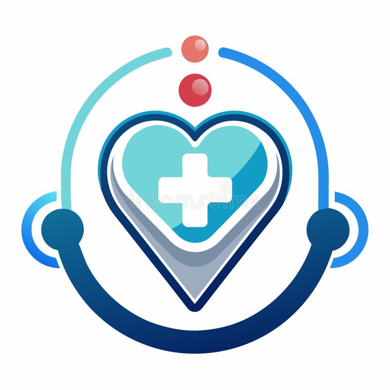 A Logo for a Virtual Healthcare Assistant Featuring a Smartphone with a ...
