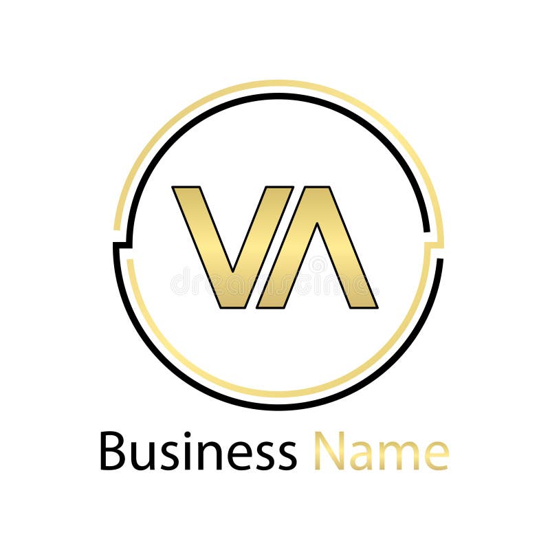 Logo VV Business Letter Logo Design with Simple Style Stock Vector ...