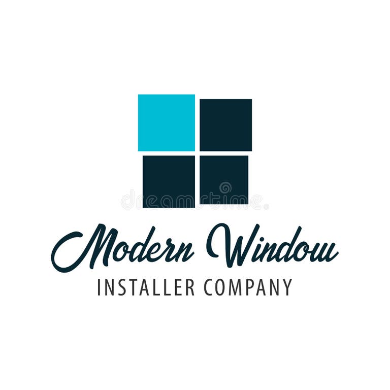 Logo Windows Store. Installer Company. Vector Illustration. Stock ...