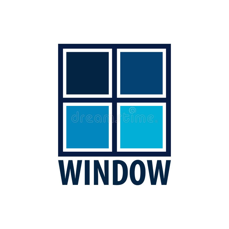 Logo Windows Store. Installer Company. Vector Illustration. Stock ...