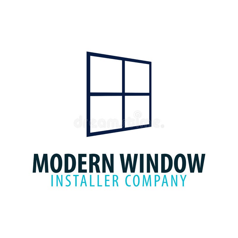 Logo Windows Store. Installer Company. Vector Illustration. Stock ...