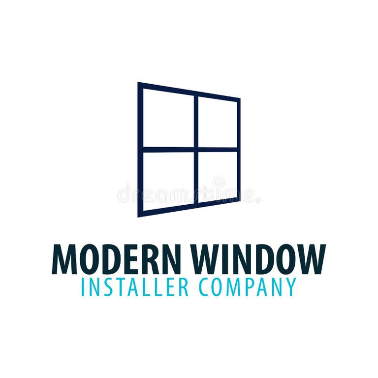 Logo Windows Store. Installer Company. Vector Illustration. Stock ...