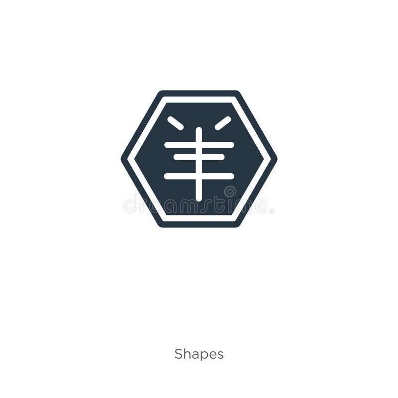 Logogram Icon Vector. Trendy Flat Logogram Icon from Shapes Collection ...