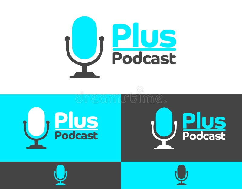 PODCAST Logo Design Editable Vector EPS AI Logo Branding Brand Icon ...
