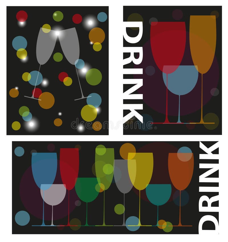 Logos for bar stock vector. Illustration of cocktail - 31782288