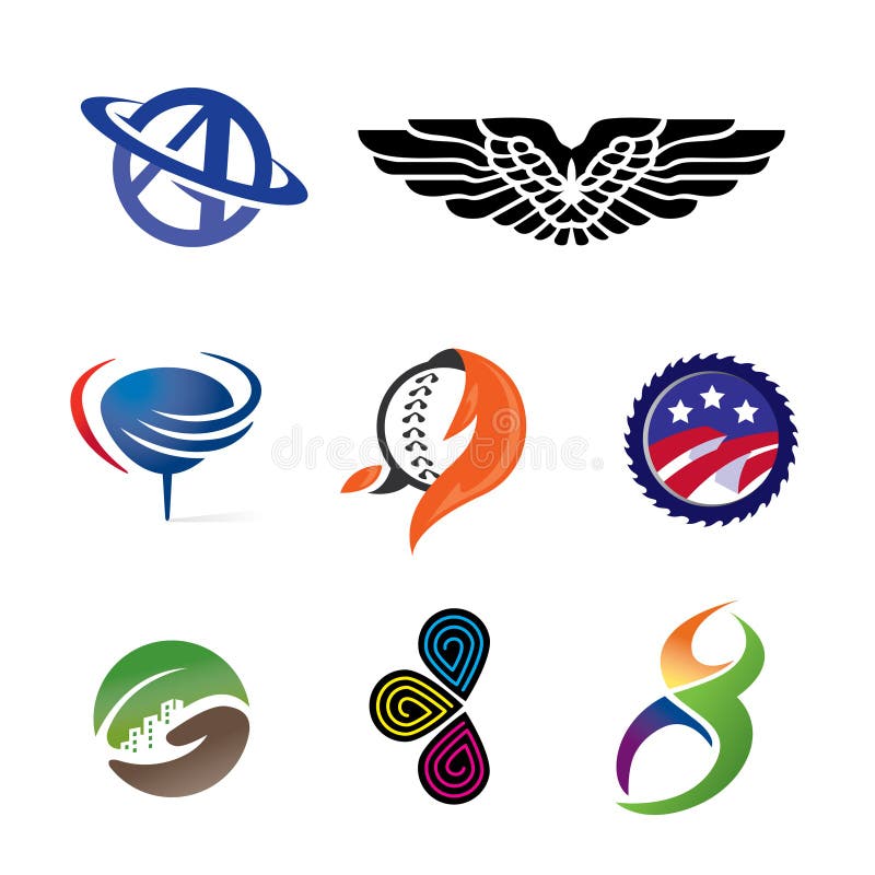 Logos de graphisme illustration stock. Illustration du saturne - 26423529