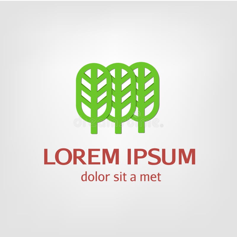 Logos, Emblems Forest, Park Stock Vector - Illustration of nature ...