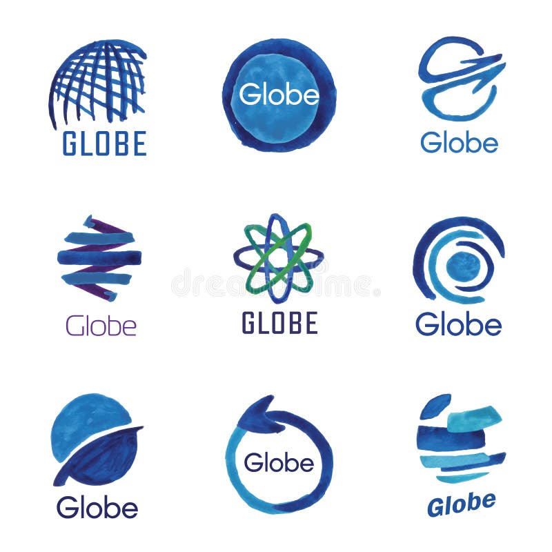 Logos, globe, global stock vector. Illustration of company - 118631536