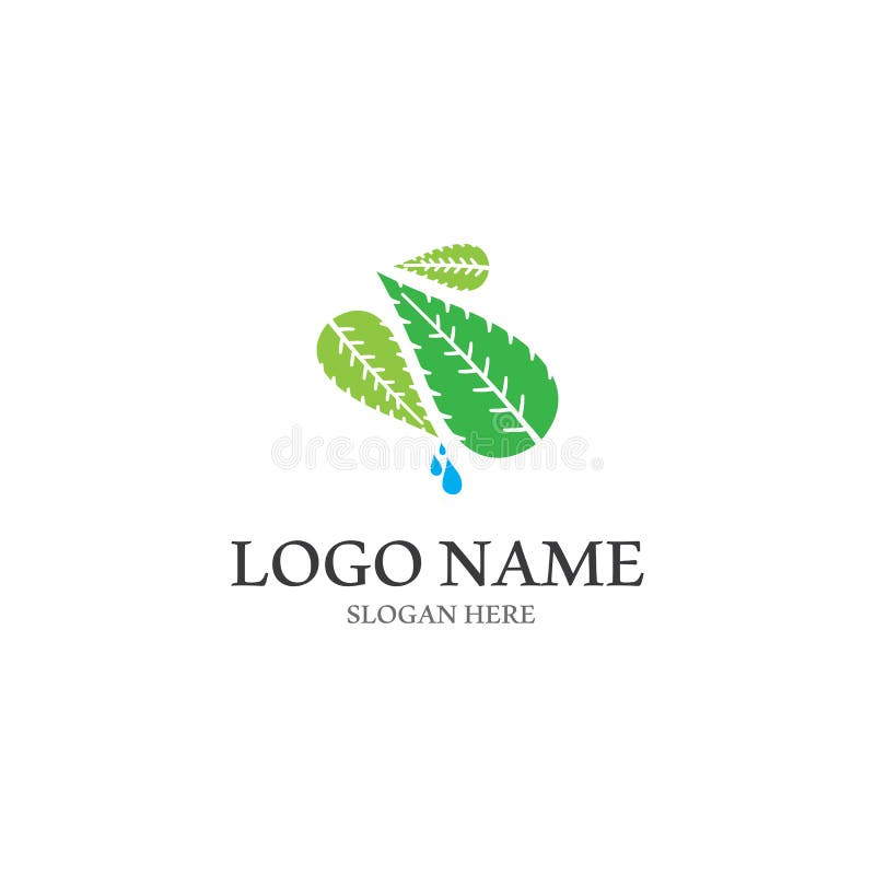 Logos of Green Tree Leaf Ecology Stock Vector - Illustration of concept ...