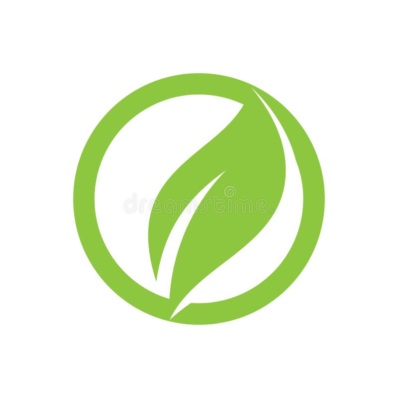 Logos of Green Tree Leaf Ecology Stock Vector - Illustration of concept ...