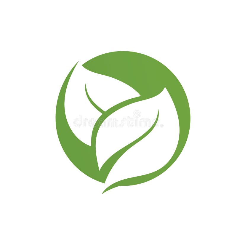 Logos of Green Tree Leaf Ecology Stock Vector - Illustration of element ...
