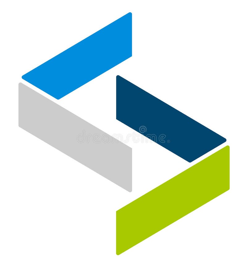 Logos, Logotypes for Different Uses. Flat Shape Logo Template Stock ...