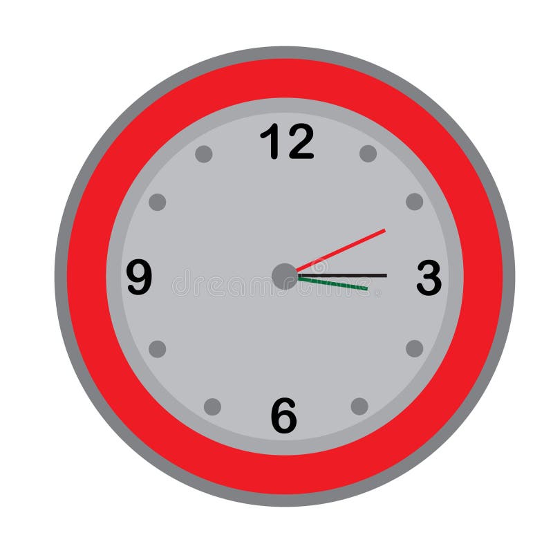 Wall Clock Illustration Vectorart Stock Illustrations – 2 Wall Clock ...