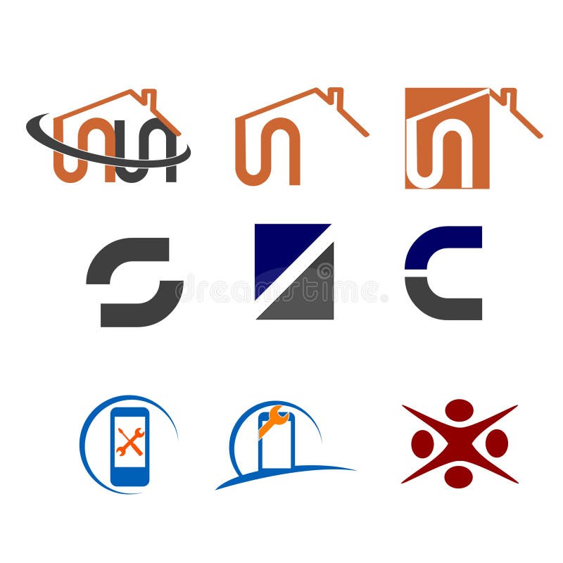 Logos simples illustration stock. Illustration du ramassage - 41241601