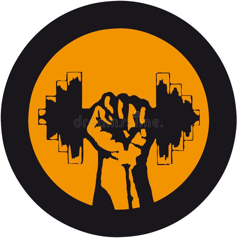 Logosport vektor illustrationer. Illustration av starkt - 20106360