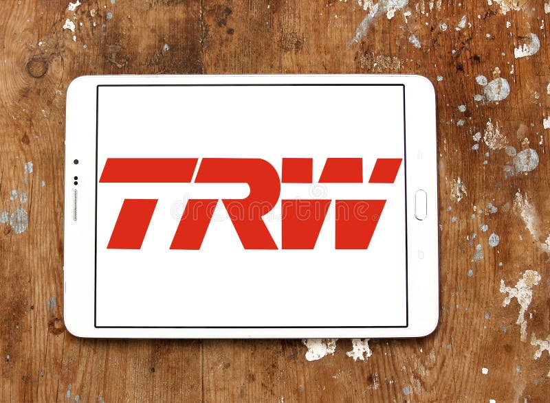 Logotipo automotriz de TRW foto editorial. Imagen de original - 99911606