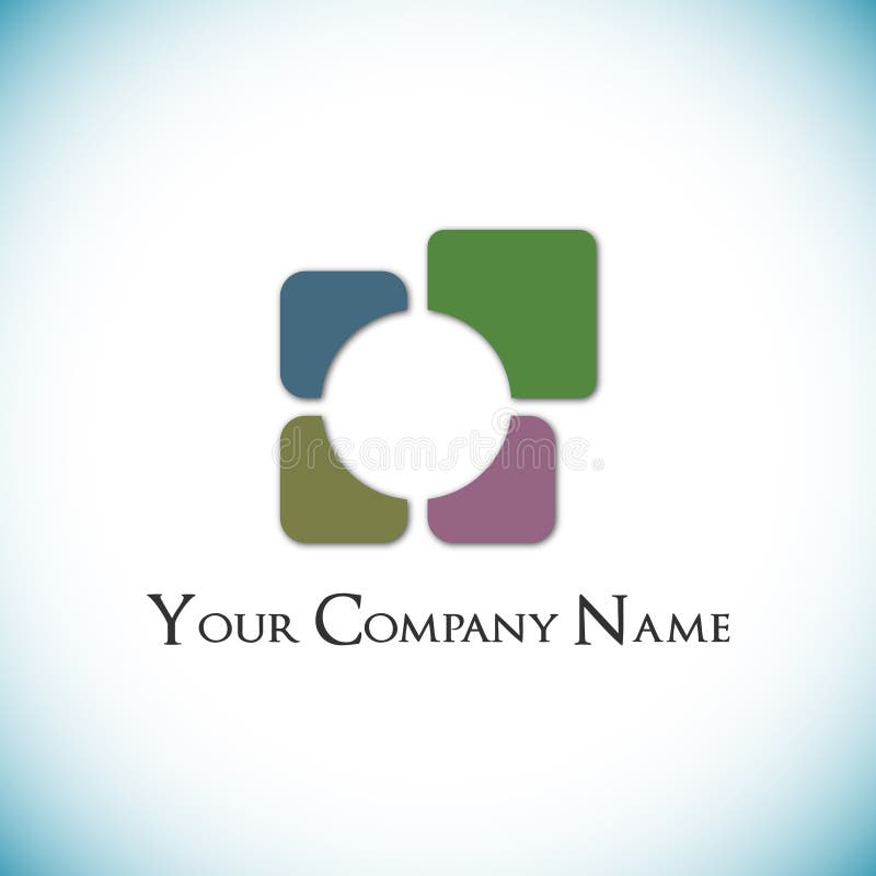 Logotipo a cuadros stock de ilustración. Ilustración de corporativo ...