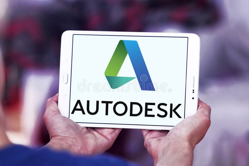 Logotipo Da Empresa De Autodesk Imagem de Stock Editorial - Imagem de ...