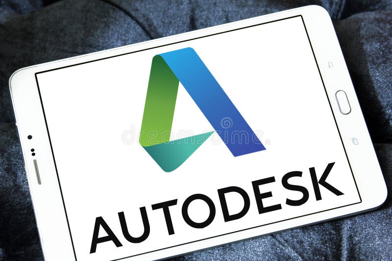 Logotipo Da Empresa De Autodesk Fotografia Editorial - Image of sinal ...