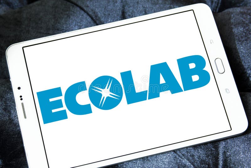 Logotipo Da Empresa De Ecolab Imagem Editorial - Imagem de higiene ...