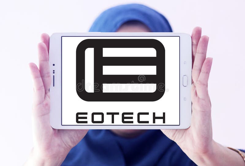 Logotipo Da Empresa De EOTech Imagem Editorial - Imagem de logotipo ...