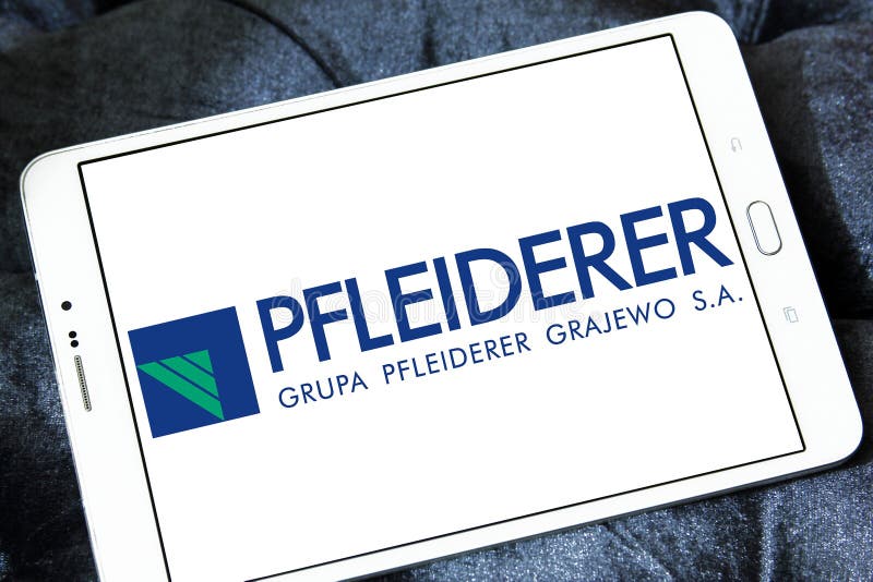 Logotipo Da Empresa De Pfleiderer Fotografia Editorial - Imagem de ...