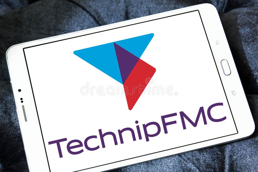 Logotipo Da Empresa De TechnipFMC Foto Editorial - Imagem de tipos ...