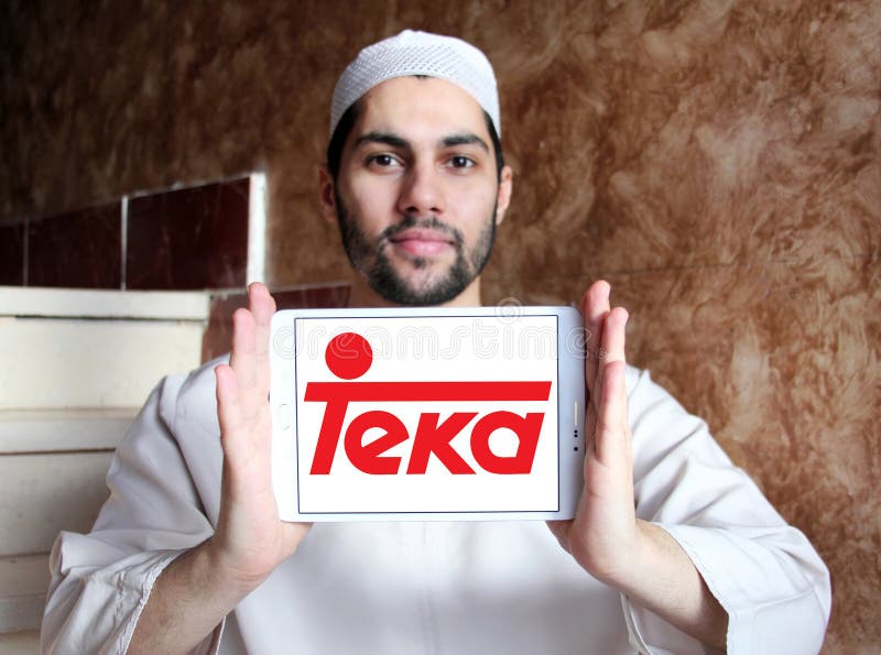 Logotipo Da Empresa De Teka Fotografia Editorial - Imagem de casa ...