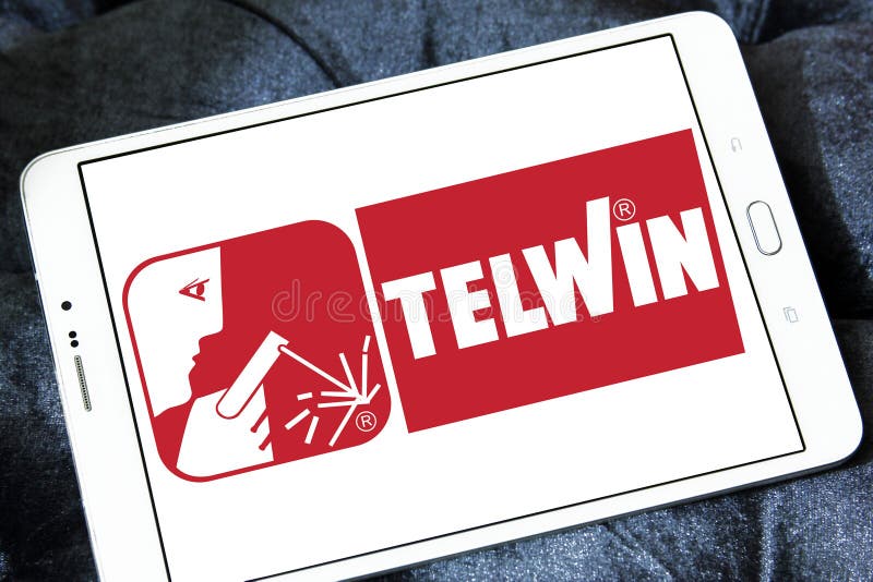 Logotipo Da Empresa De Telwin Imagem de Stock Editorial - Imagem de ...