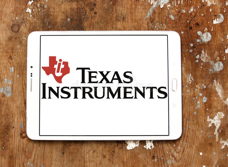 Logotipo Da Empresa De Texas Instruments Foto Editorial - Imagem de ...